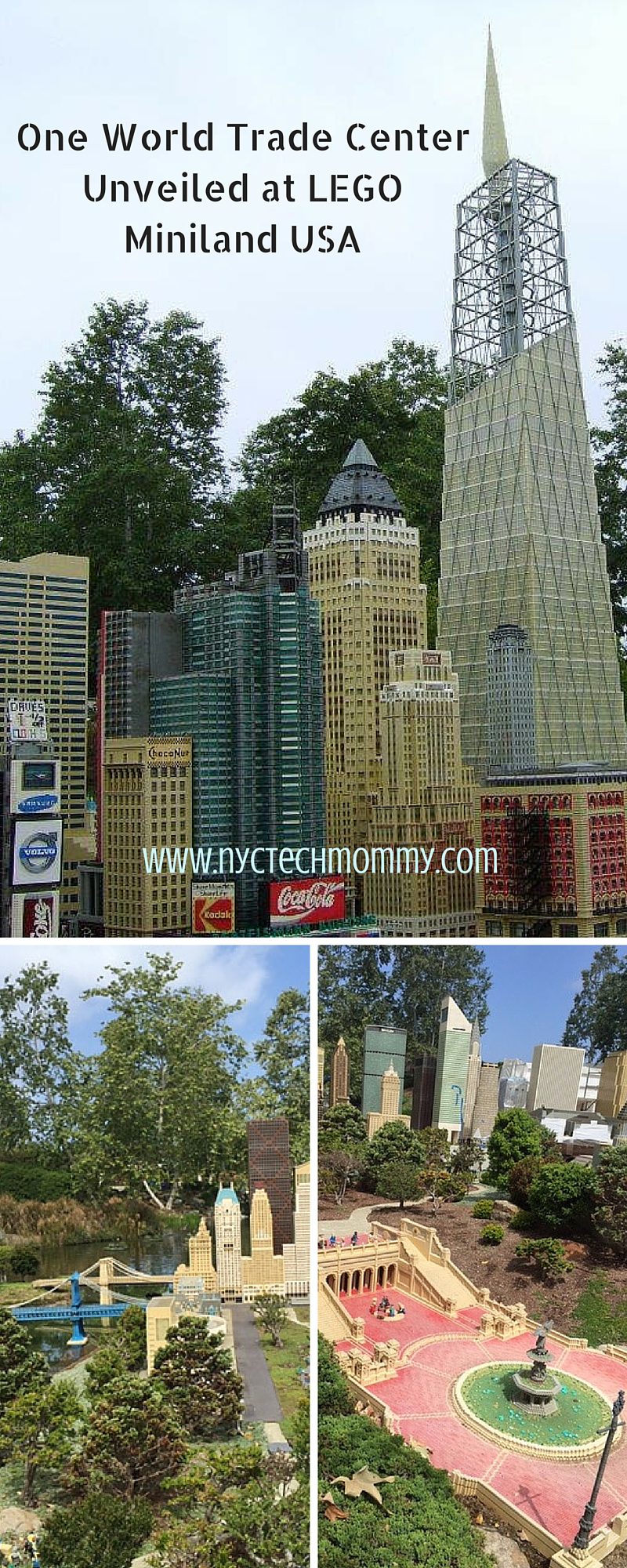 One World Trade Center Unveiled - LEGOLAND California Miniland USA