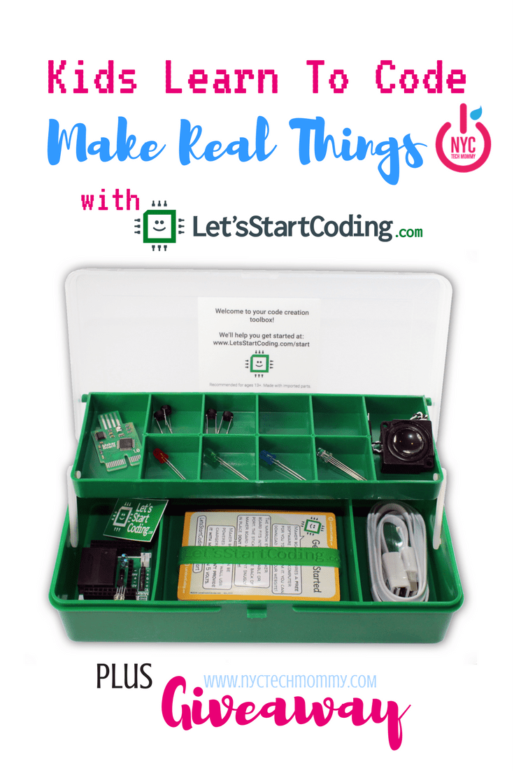 Let's Start Coding: Kids Learn to Code, Make Real Things + GIVEAWAY | NYC Tech Mommy