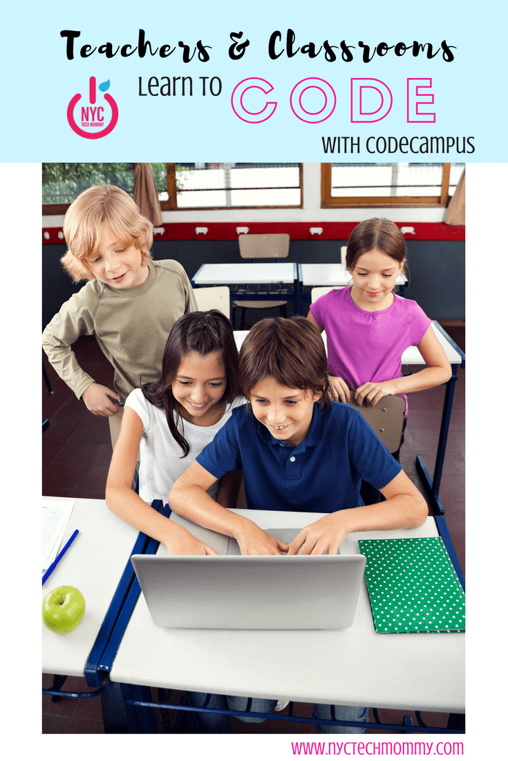 Teachers and Classrooms Learn to Code with CodeCampus | NYC Tech Mommy