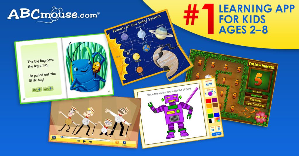 Kids Love Learning with ABCmouse PLUS 4 FUN NEW APPs | NYC Tech Mommy