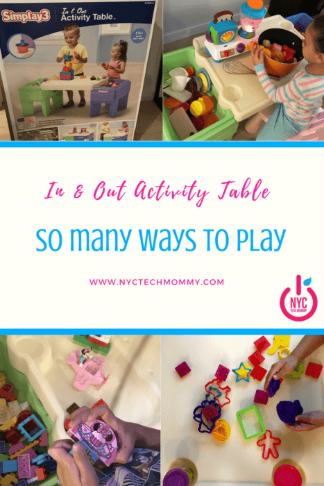 A Kids Activity Table That Offers So Many Ways to Play | NYC Tech Mommy