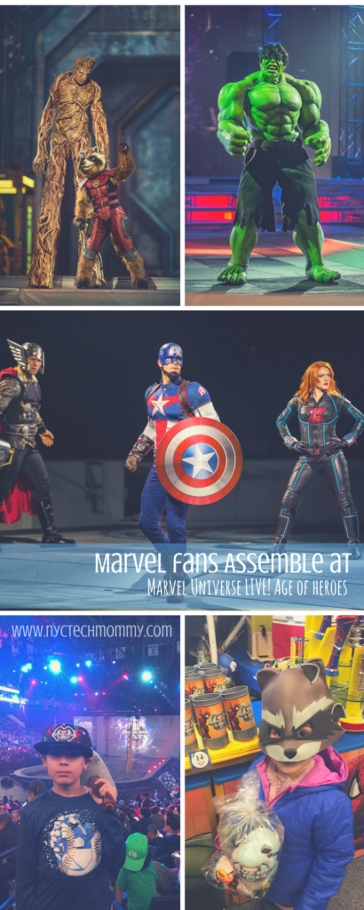 Marvel Fans Assemble at Marvel Universe LIVE! | NYC Tech Mommy