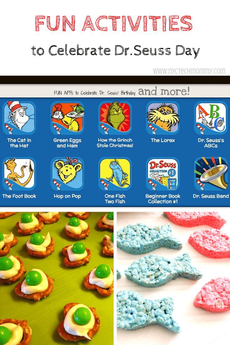 Activities to Celebrate Dr. Seuss Day on March 2nd | NYC Tech Mommy