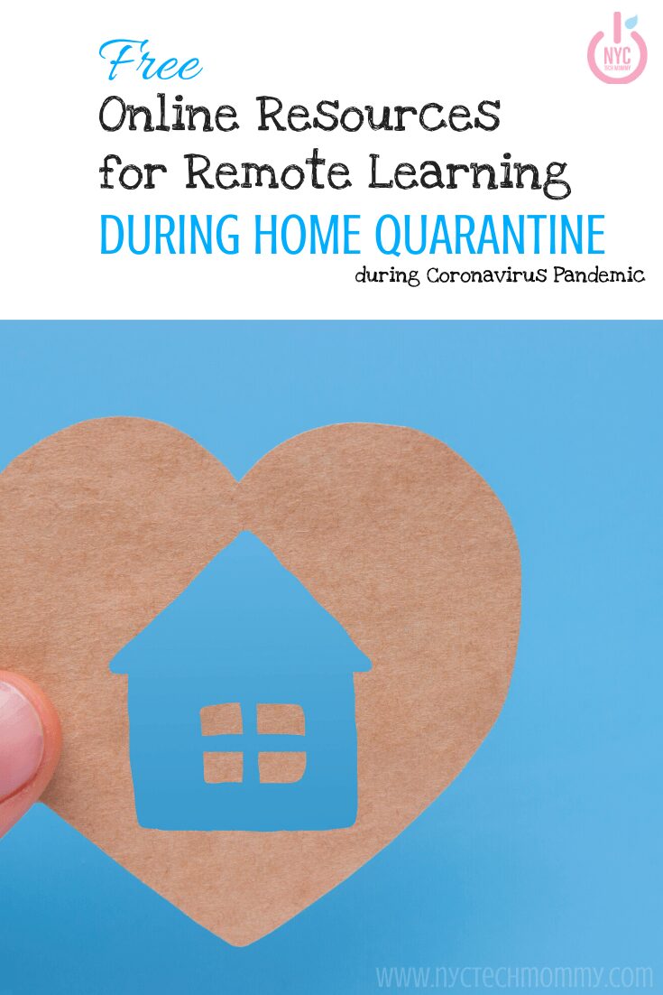 FREE Online Resources for Kids Remote Learning During Home Quarantine ...