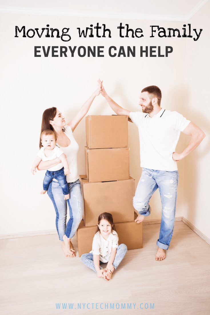 Moving With The Family: Everyone Can Help | NYC Tech Mommy