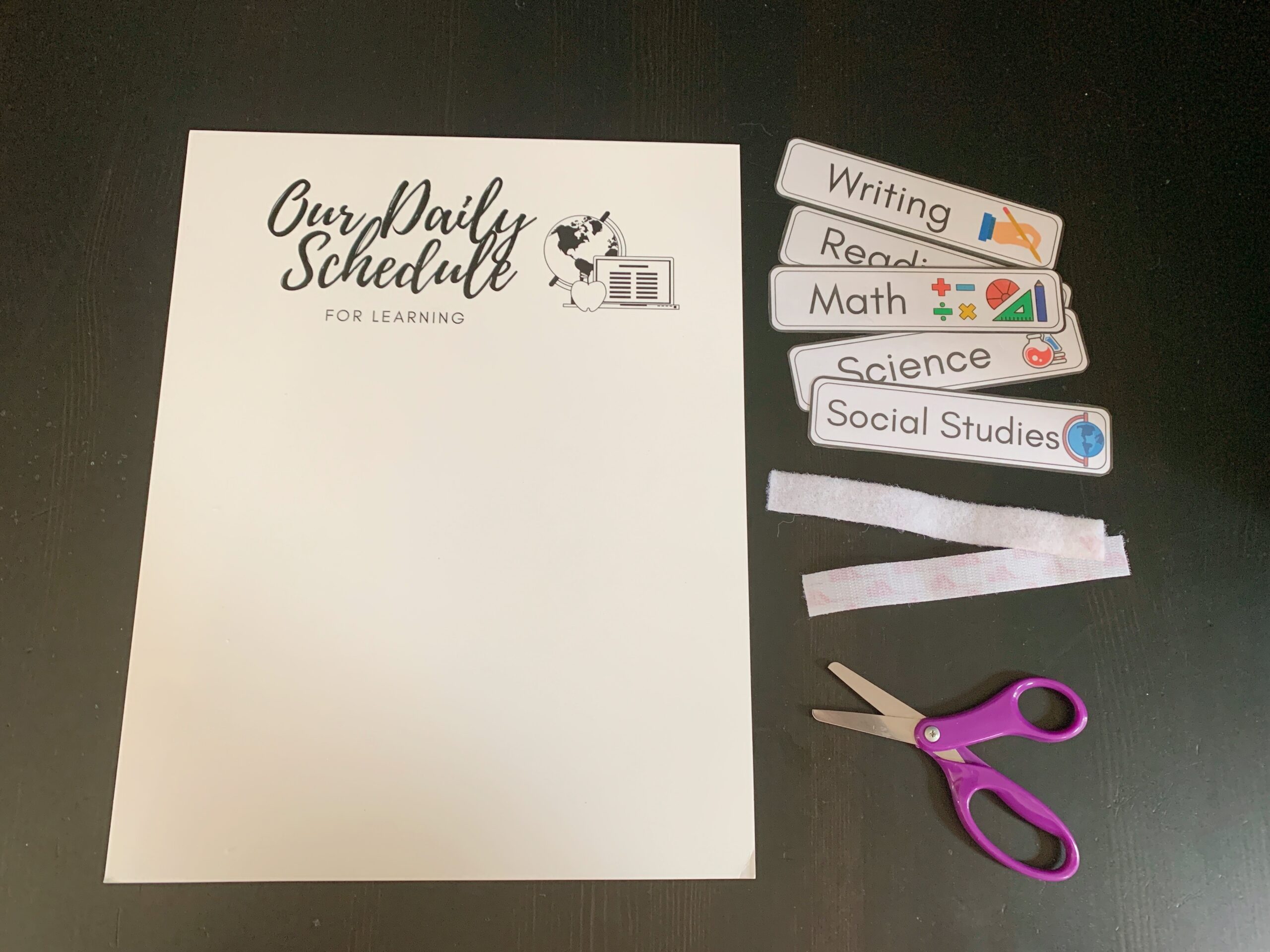 How to Get Organized & Set Up a Successful At-Home Learning Routine ...