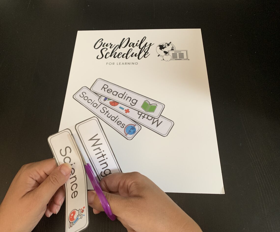 How to Get Organized & Set Up a Successful At-Home Learning Routine ...