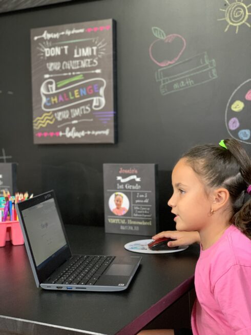 Homeschool Room Tour + How to Set Up a Learning Space at Home | NYC ...