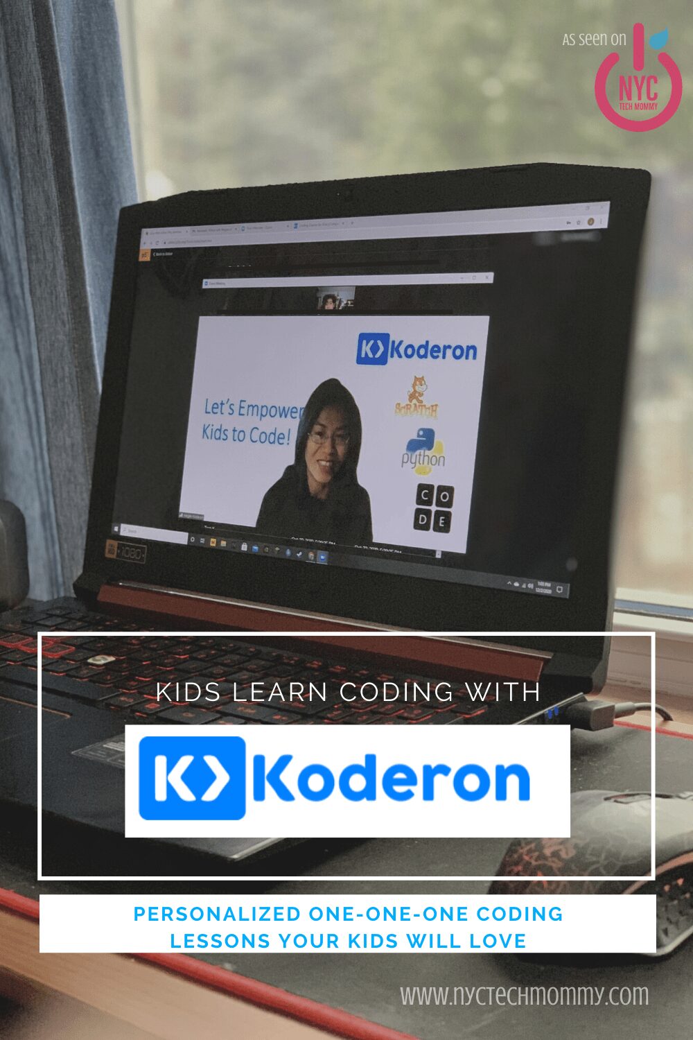 Kids Learn Coding with Koderon - Personalized One-On-One Coding Lessons For Kids | NYC Tech Mommy