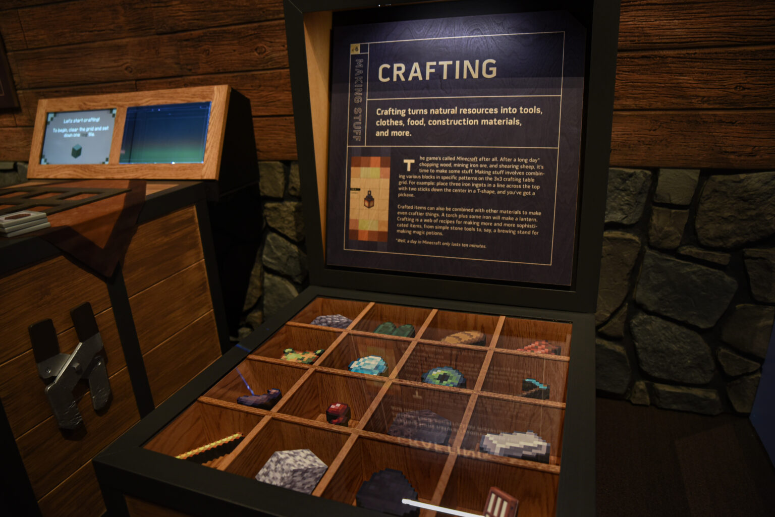 Minecraft Exhibit World Tour Kicks Off at Liberty Science Center in New ...