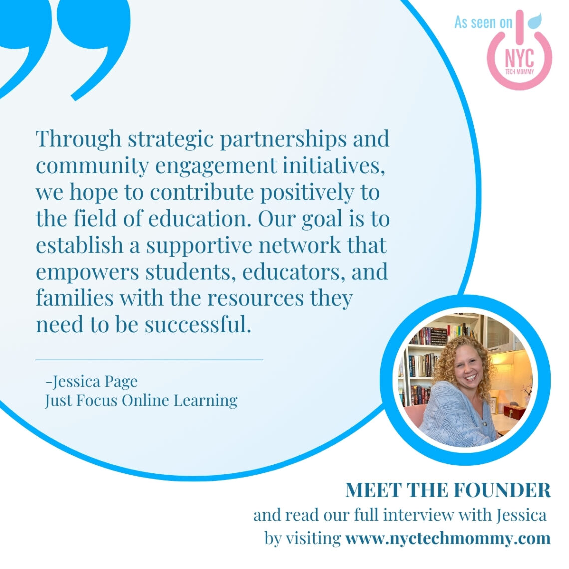 Meet the Founder: Jessica Page, Founder of Just Focus Online Learning